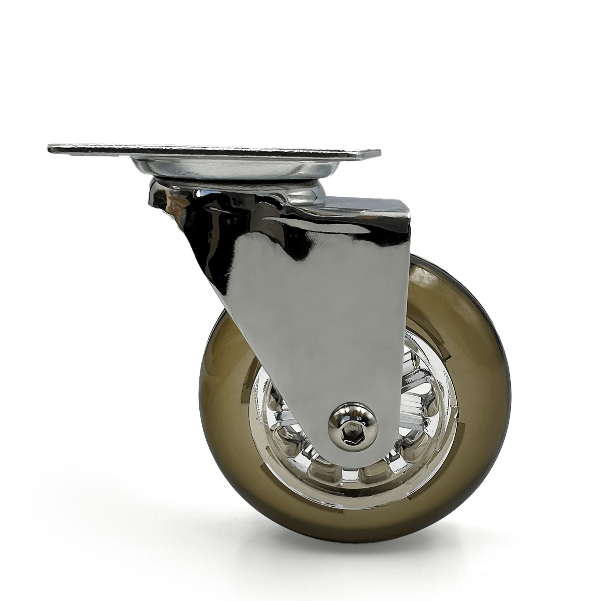 RODIZIO GEL RG 75 FUME SEM FREIO 55 KG