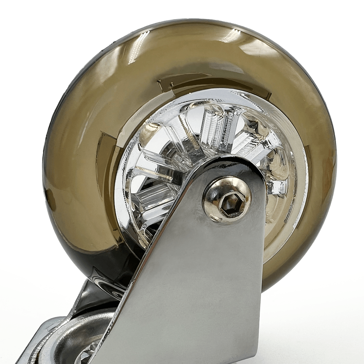 RODIZIO GEL RG 75 FUME SEM FREIO 55 KG